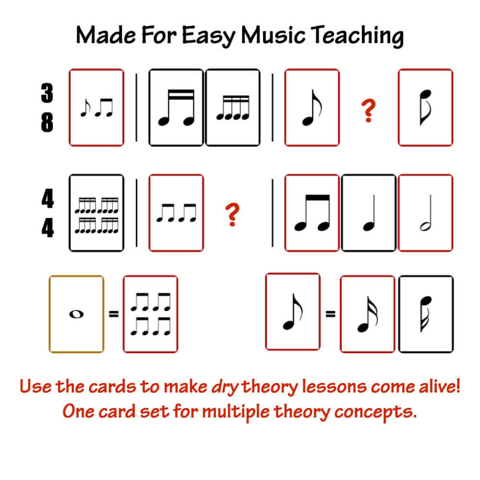 The Happy Music Card Games - Rhythm I - The Happy Violinist